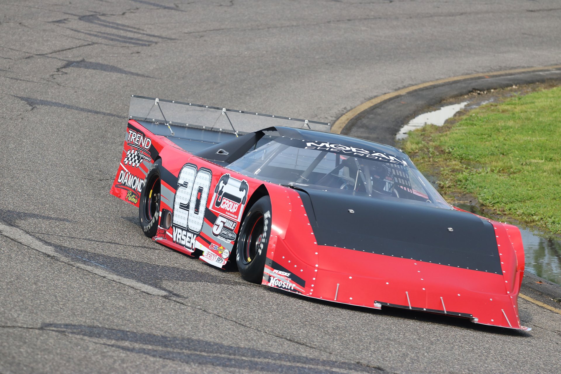 Jeff Vrsek Making A Habit Of Podium Finishes In Outlaw Super Late Model